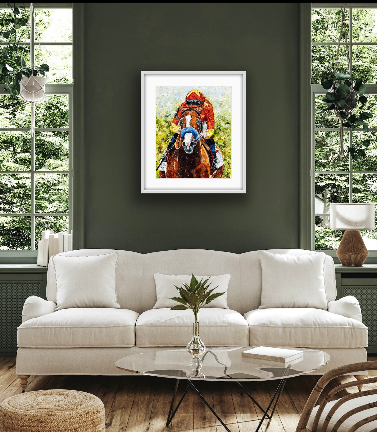 Horse/Jockey Original Paintings – Kim Perry Studio