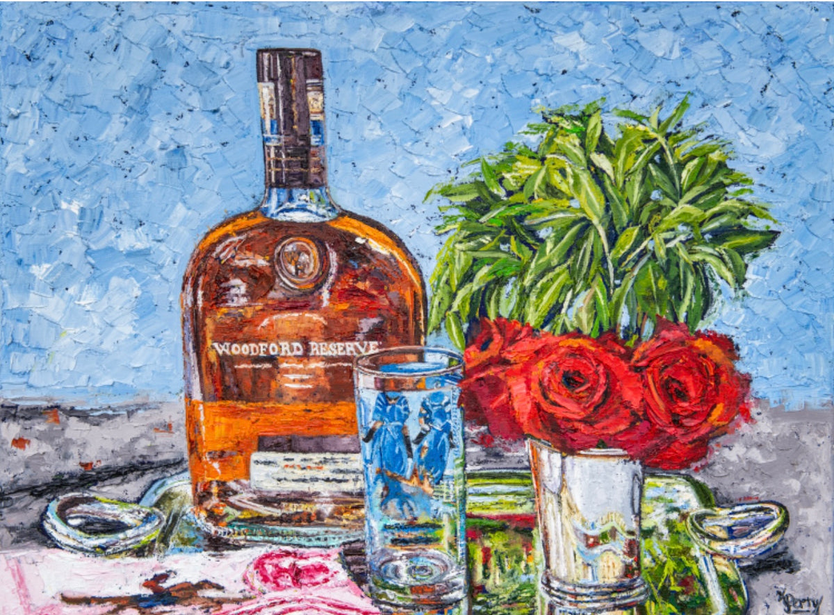 Bourbon Print "Woodford & The Tradition" – Kim Perry Studio